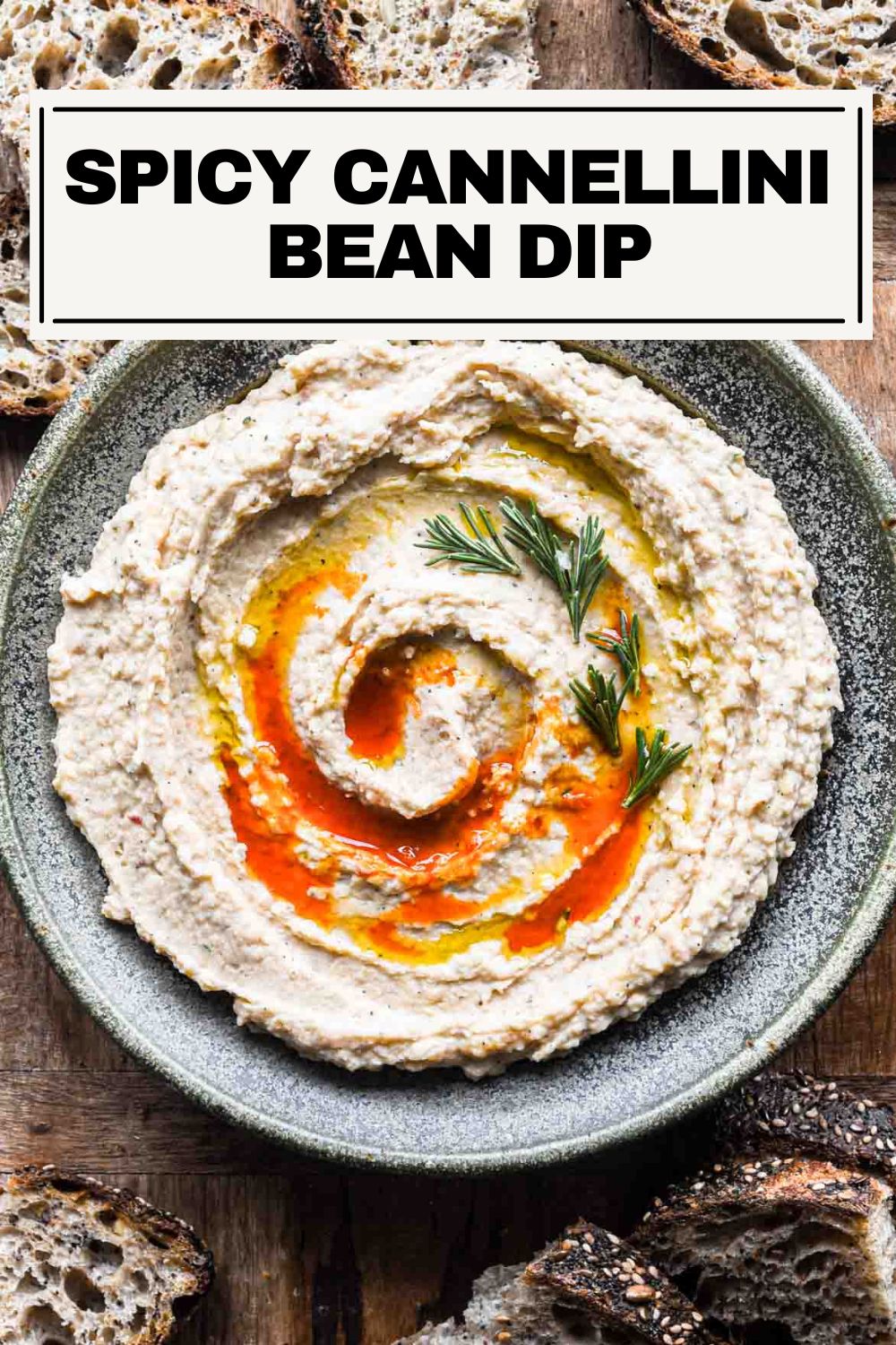 Spicy Cannellini Bean Dip - Cozy Cravings
