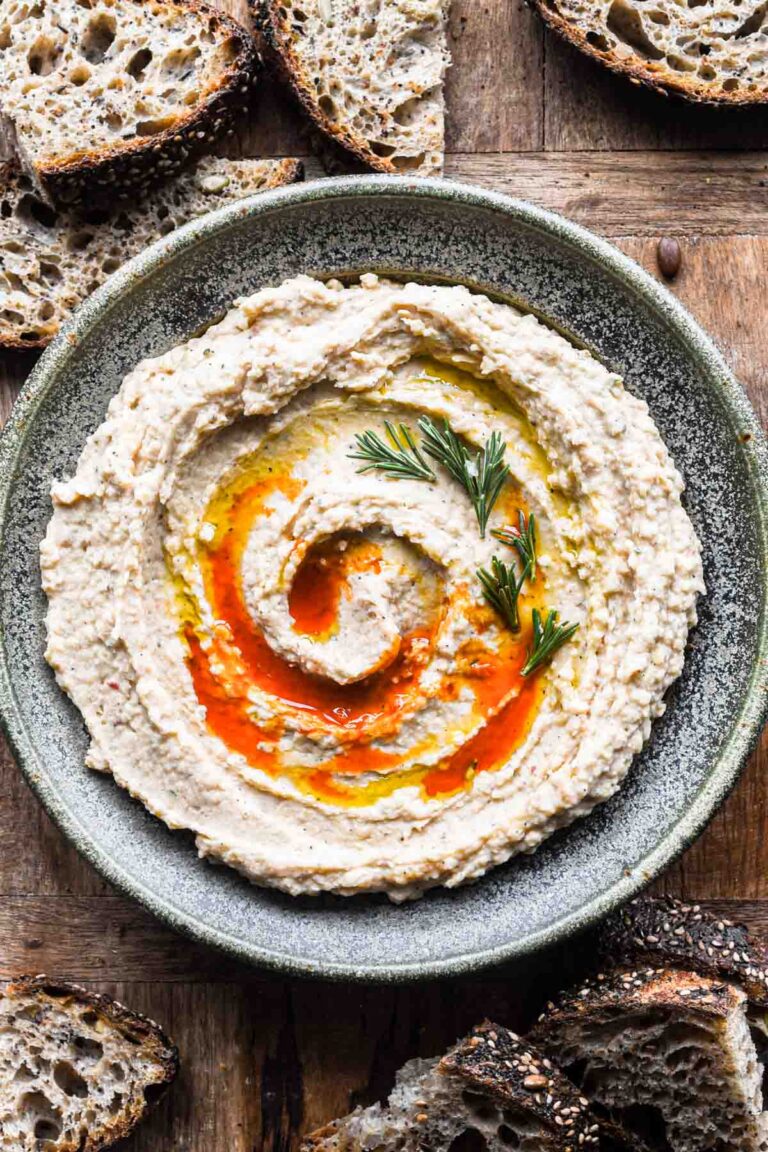 Spicy Cannellini Bean Dip - Cozy Cravings