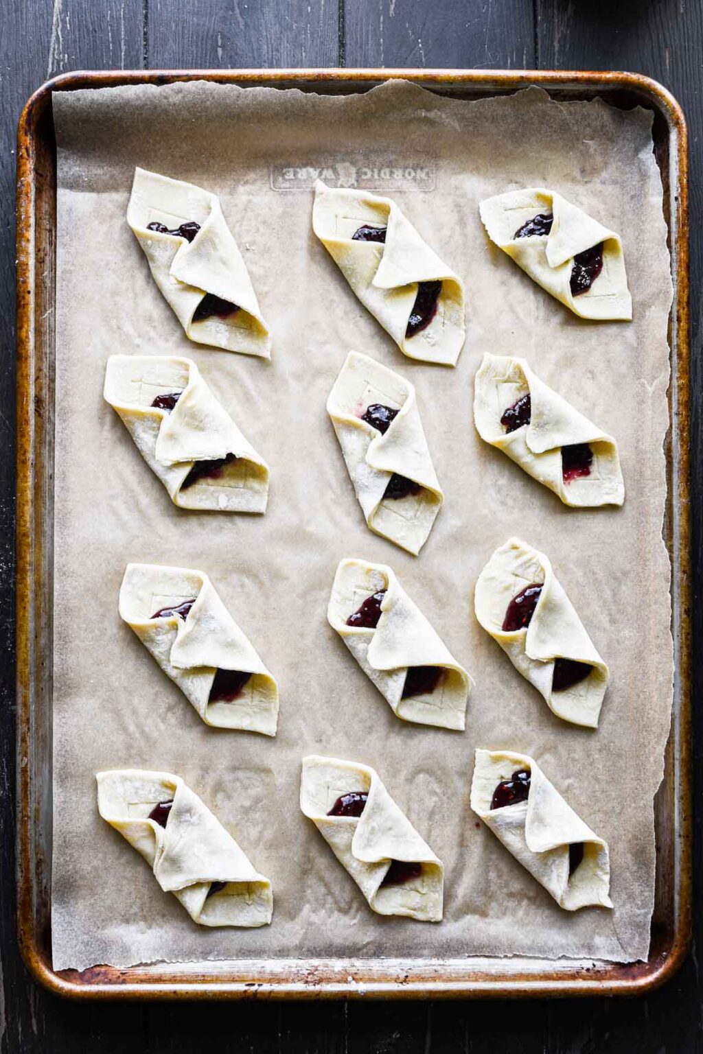 Puff Pastry Jam Tarts - Cozy Cravings