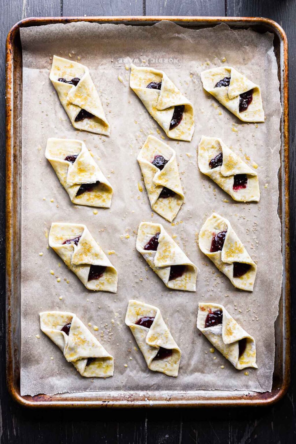 Puff Pastry Jam Tarts - Cozy Cravings