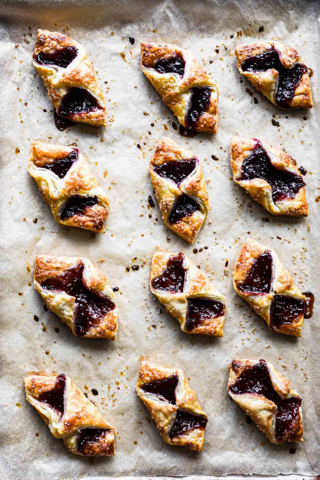 Puff Pastry Jam Tarts - Cozy Cravings
