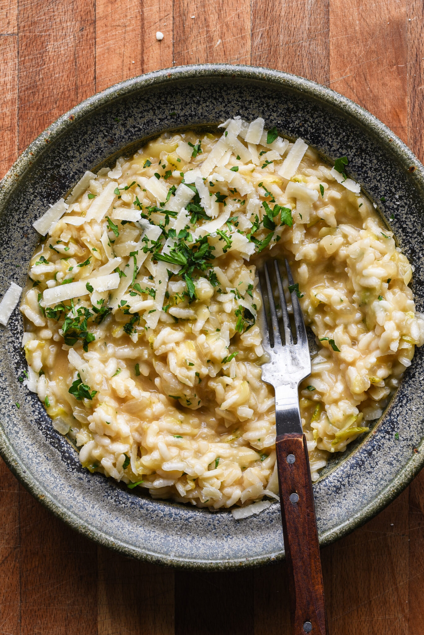 Lemon Risotto with Zucchini - Cozy Cravings